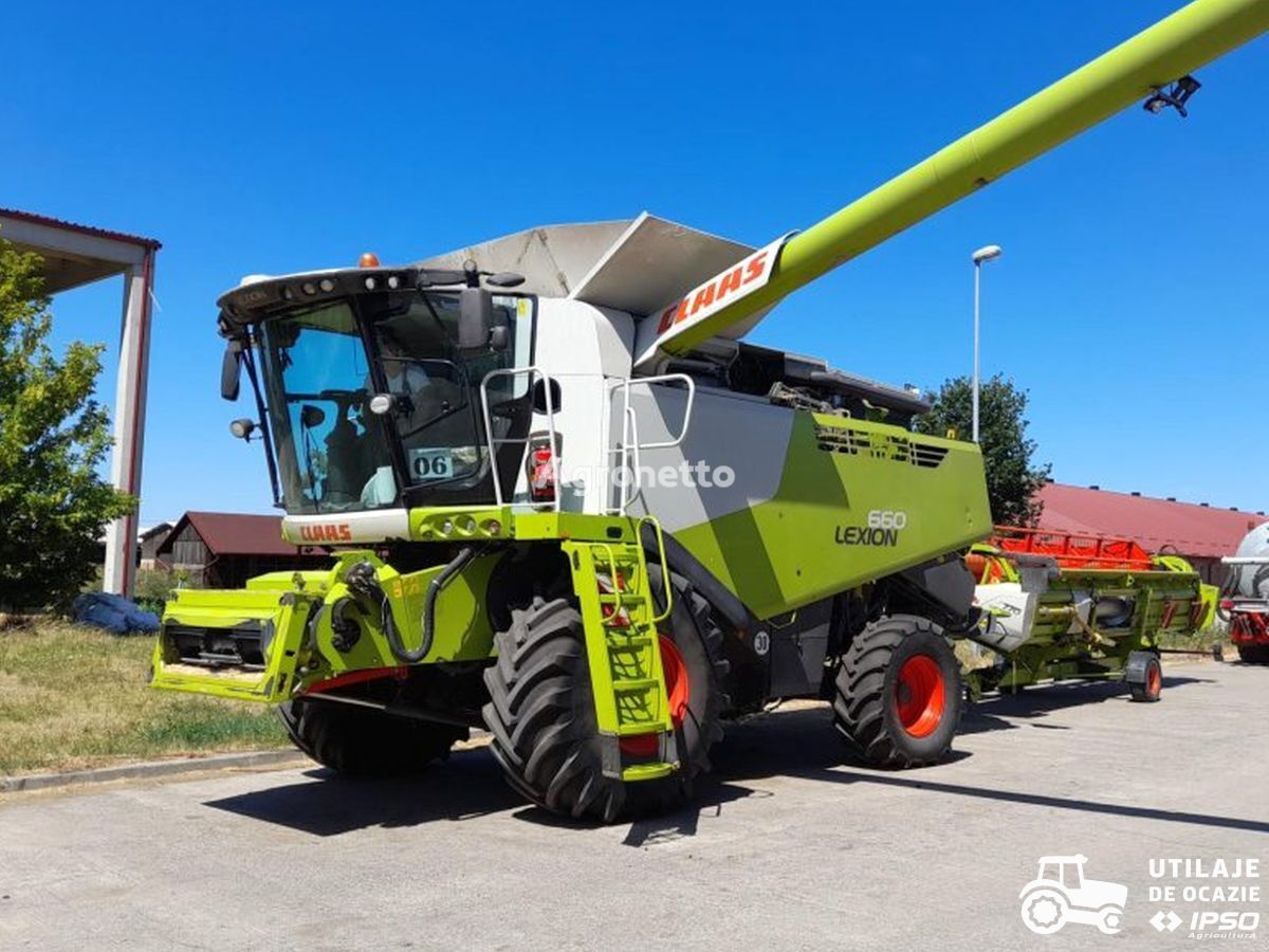 Claas Lexion 660 + Header paioase kombajn za žito