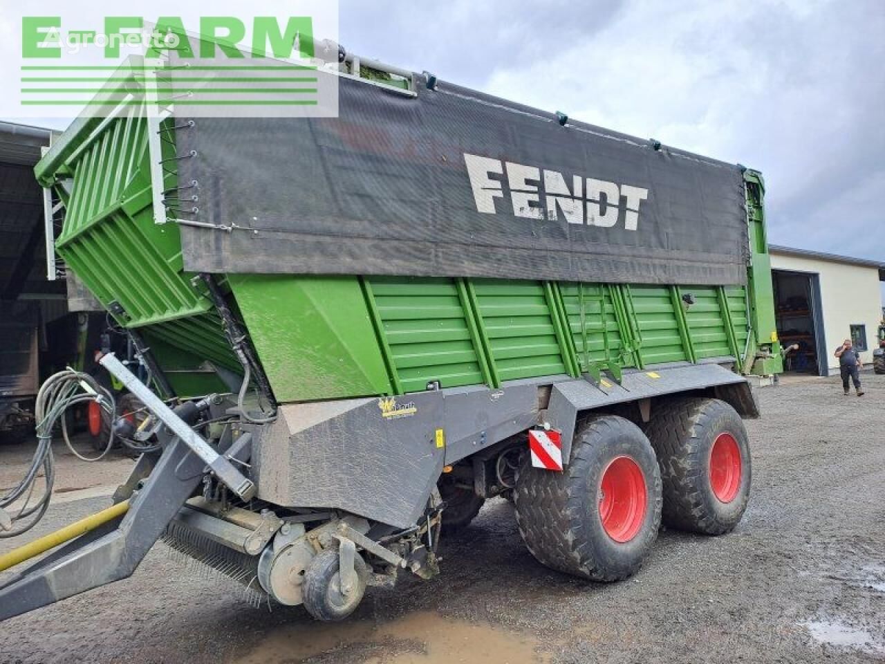 Fendt tigo 60 pr samoutovarna prikolica