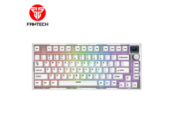 FANTECH Gejmerska mehanička tastatura MK910 PBT MAXFIT FROST WIRELESS Space (ŽUTI SWITCH)