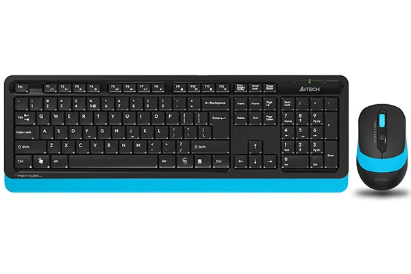 A4Tech FG1010 Fstyler plavi bežični komplet tastatura+miš