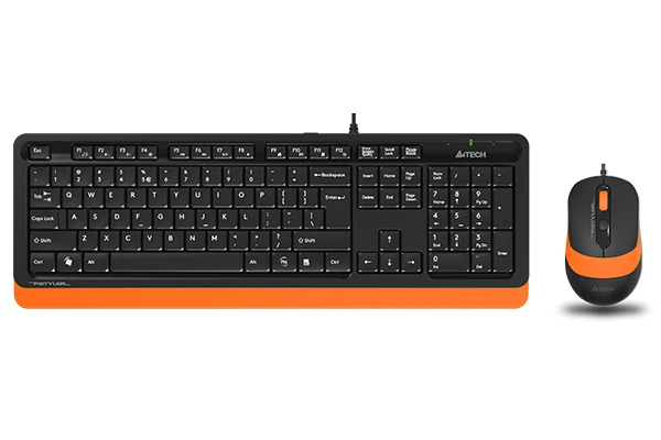 A4Tech F1010 Fstyler narandžasti komplet tastatura+miš