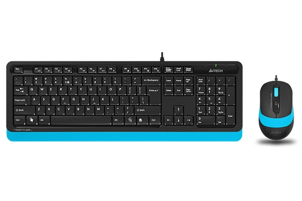 A4Tech F1010 Fstyler plavi komplet tastatura+miš