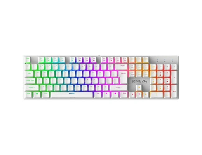 Armaggeddon MKA-7C Psycheagle RGB gejmerska mehanička tastatura bela