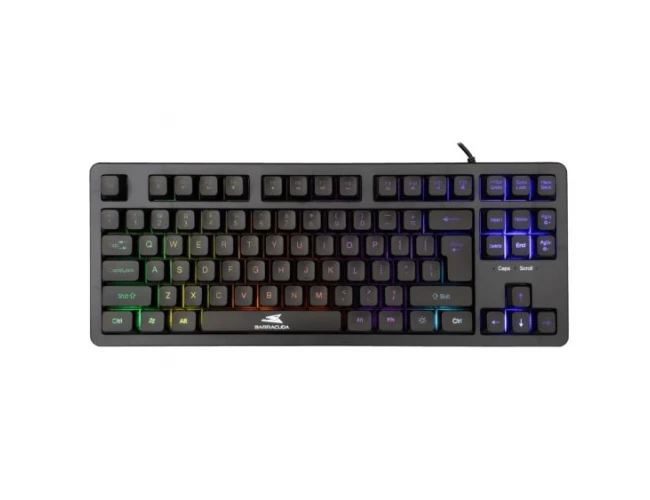 Baracuda BGK 01114 KRILL gejmerska tastatura crna