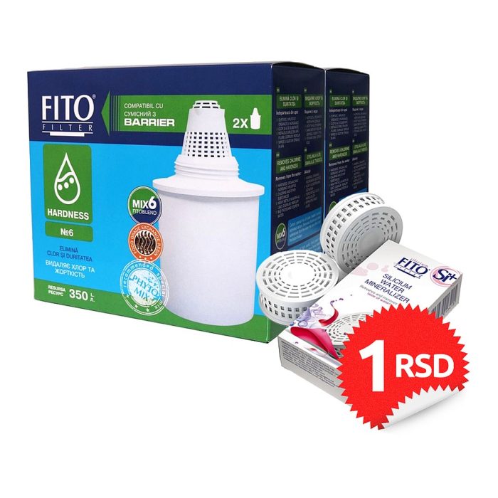 Fito filter Hardness za Barrier 2 X 2kom + mineralizatori Silicium