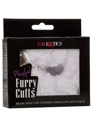 Furry Cuffs White, 133752