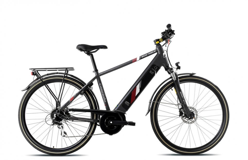 E-BIKE ECO 700.3 CRNO-CRVENO