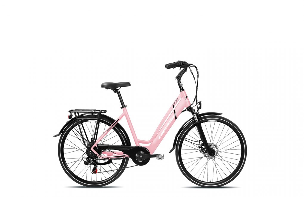 E-BIKE E-CITY 28" PINK