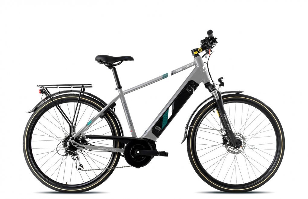 E-BIKE ECO 700.3 SIVO-ZELENO