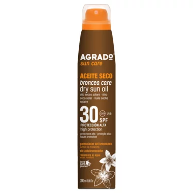 Vodootporno ulje za sunčanje AGRADO SPF30