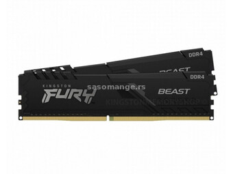 KINGSTON DIMM DDR4 32GB (2x16GB kit) 3200MTs KF432C16BB1K232 Fury Beast