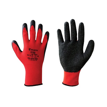 Wurth rukavice Red Latex Grip 08994082