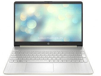 Laptop HP 15s-fq5046nm DOS/15.6"FHD AG IPS/i3-1215U/8GB/512GB/bledo zlatna