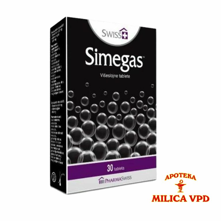 Simegas protiv gasova i nadutosti 30 tableta