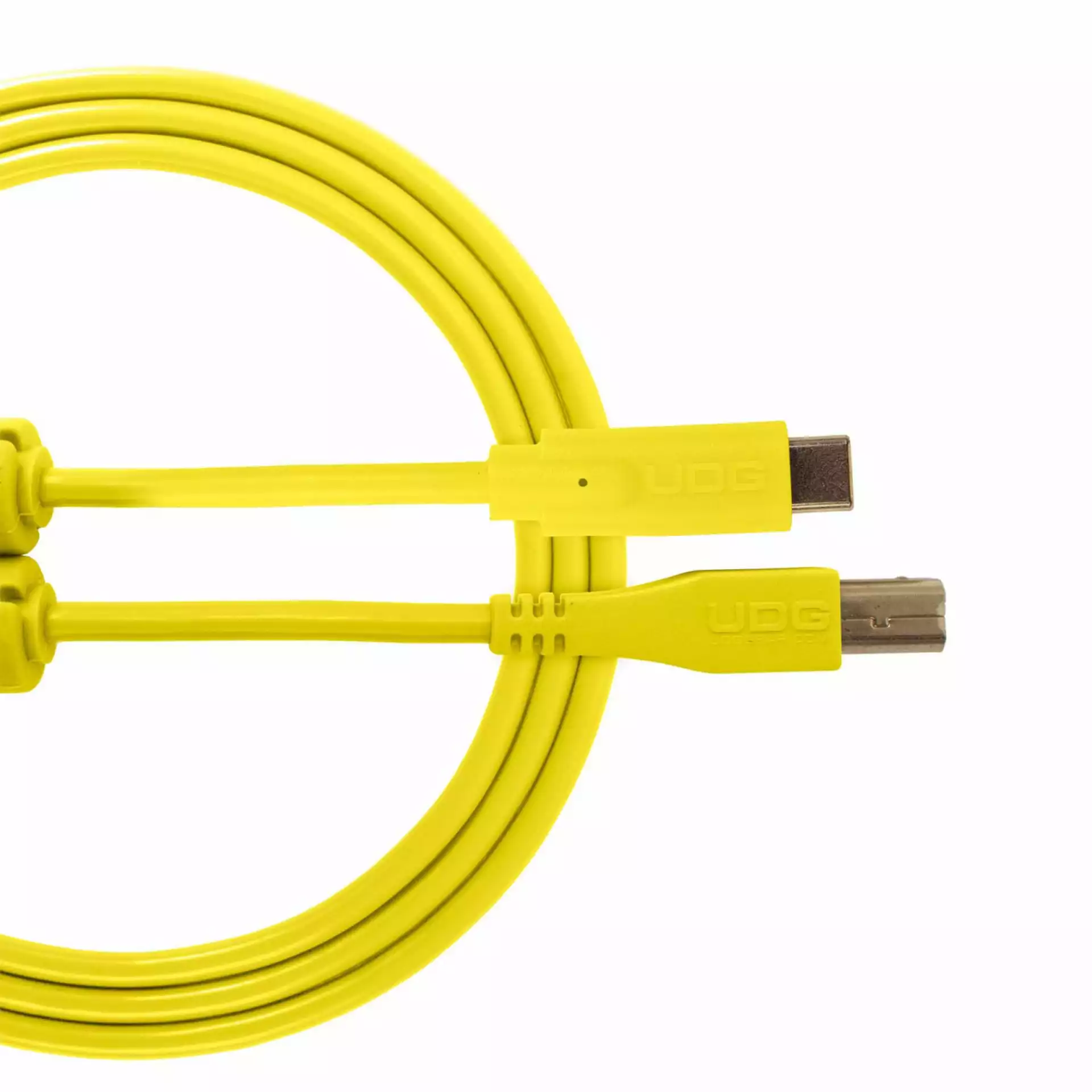 UDG Ultimate Audio Cable USB 2.0 C-B Yellow Straight 1.5m