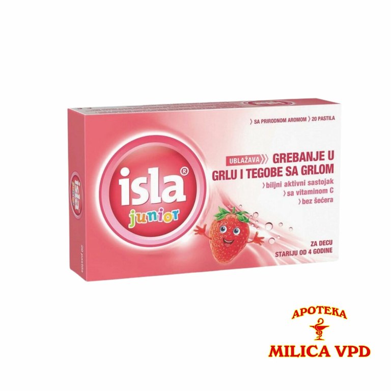 Isla Junior 20 pastila