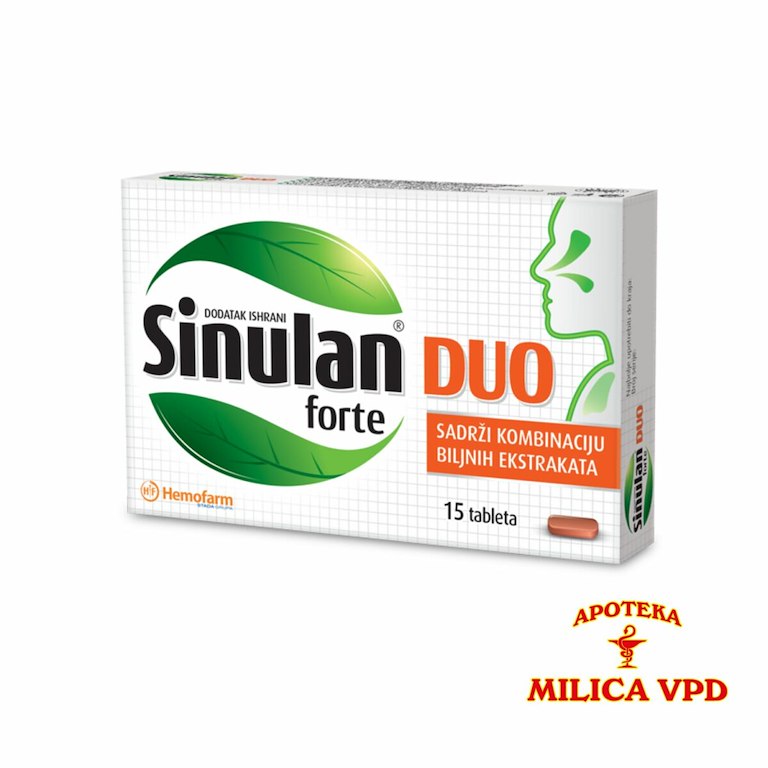 Sinulan Duo Forte 15 tableta