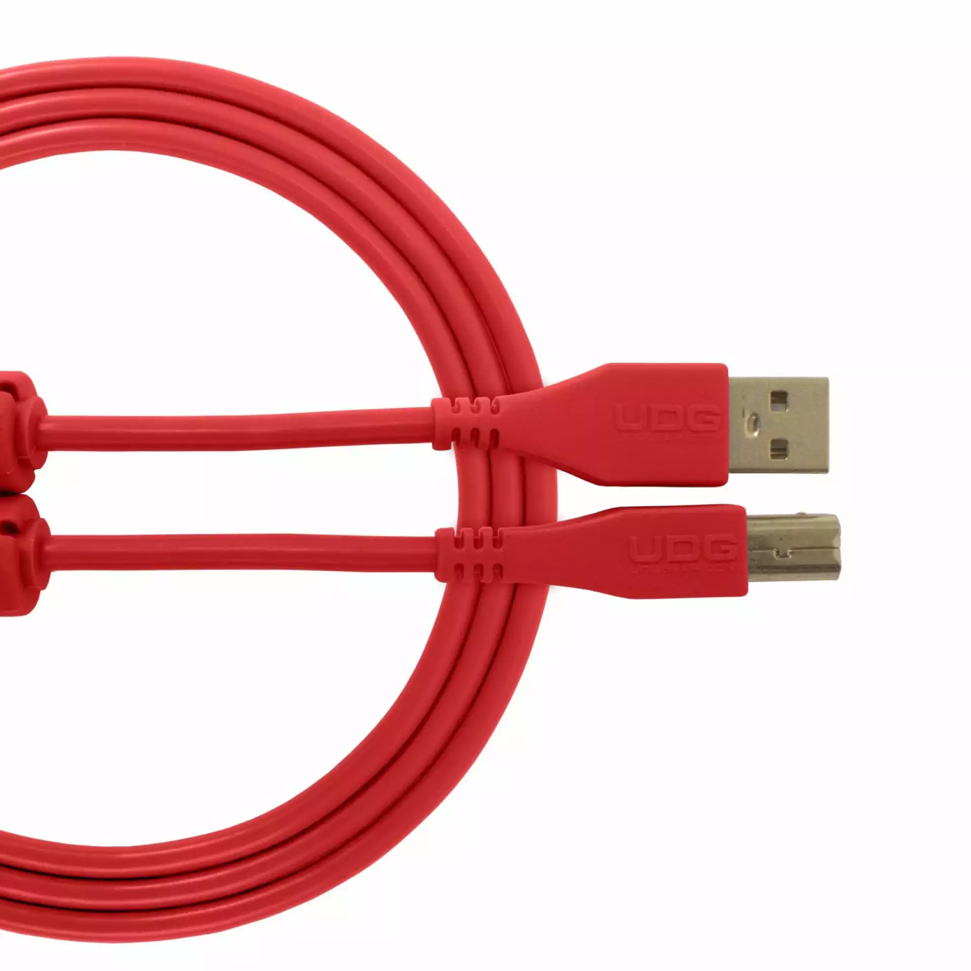 UDG Ultimate Audio Cable USB 2.0 A-B Red Straight 2m