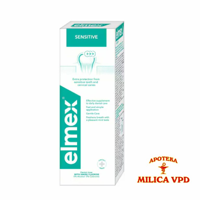 Elmex Sensitive rastvor za ispiranje usta 400ml