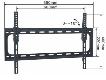 LINKOM TV nosač TILT 37''- 75''do 50kg Vesa 600*400 (762)