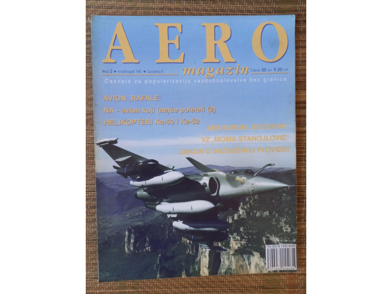 Časopis Aero magazin br 2