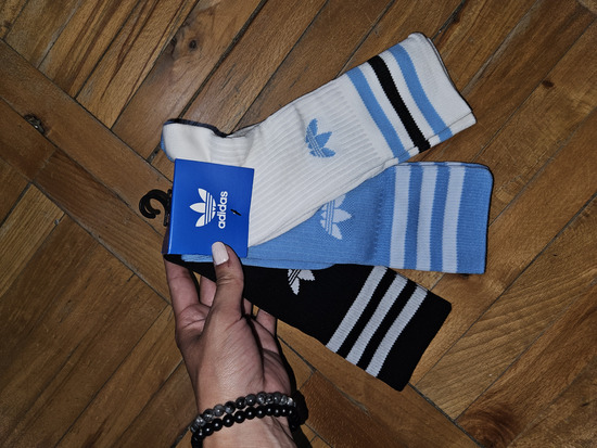 ADIDAS set plavih unisex carapa NOVO