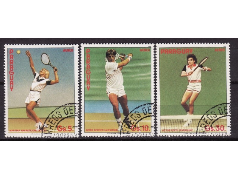 Paragvaj - tenis 1986.