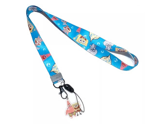 Sponge Bob &amp; Patrick Lanyard 2