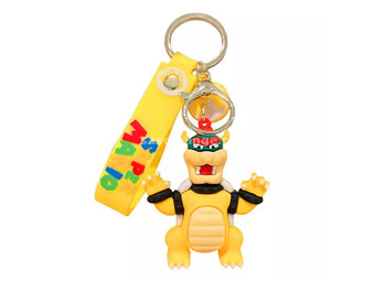 Super Mario - Bowser Keychain