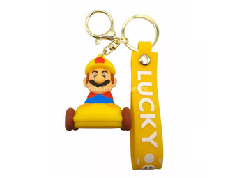 Super Mario - Mario Kart (Yellow) Keychain