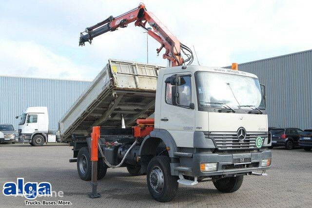 Mercedes-Benz 1828 Atego 4x4, Atlas AK 105.1, Funk, Hydr., AHK kiper