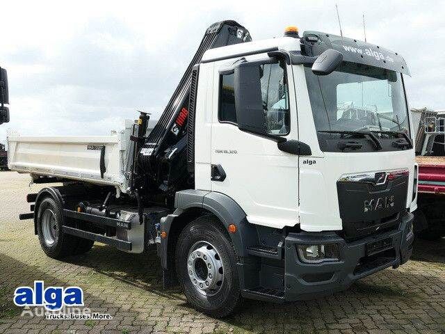 MAN 18.320 TGM BB 4x2, Hiab X-Hiduo 138BS-3, Funk kiper