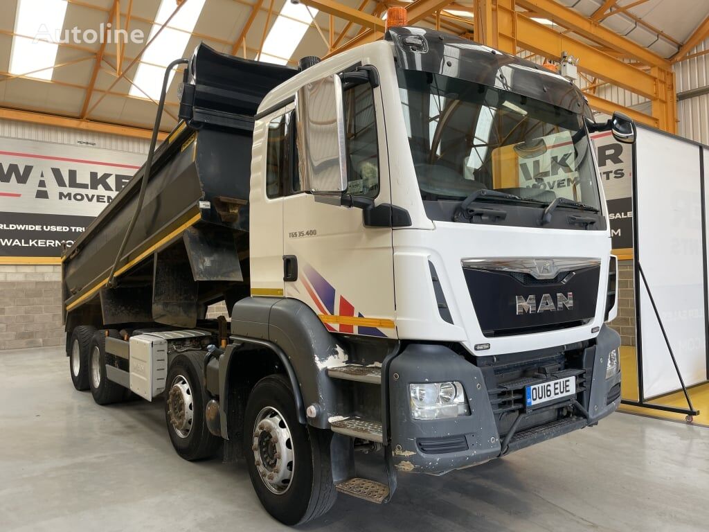 MAN TGS 35.400 *EURO 6* 8X4 STEEL TIPPER – 2016 – OU16 EUE kiper