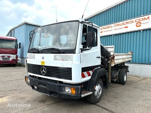 Mercedes-Benz LK 817K (6-CILINDER) FULL STEEL MEILLER KIPPER WITH ATLAS AK50.1 kiper