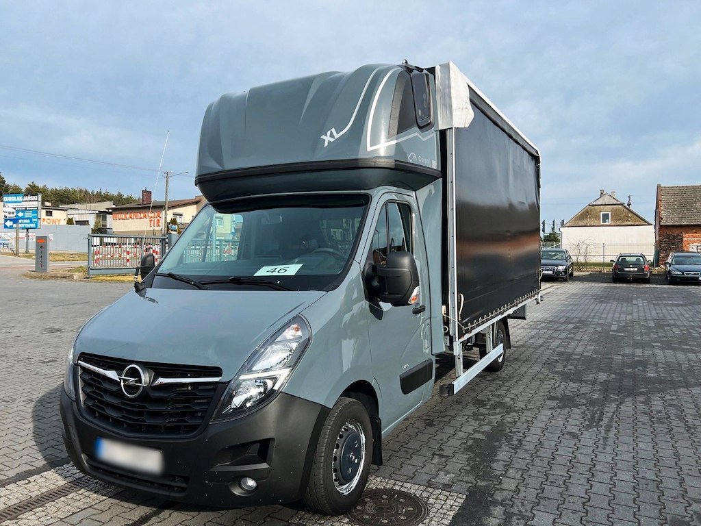 Opel Movano 165 Pritsche kamion s zavesom < 3.5t