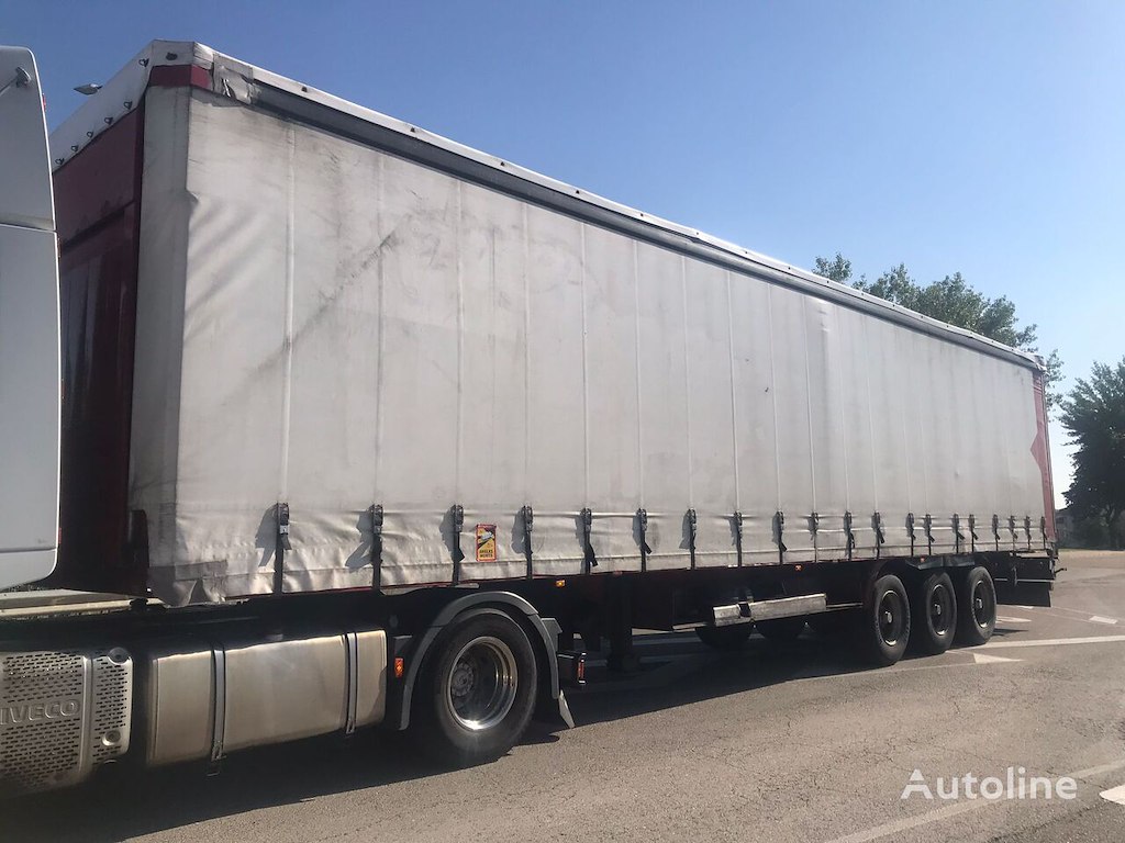 LeciTrailer SR-3E poluprikolica sa kliznom ceradom