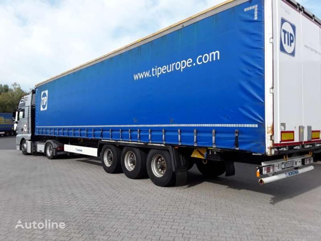 Krone Curtainsider Trailer poluprikolica sa kliznom ceradom
(564095)