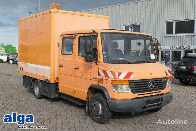 Mercedes-Benz 613 D Vario 4x2, DOKA, Junge, AHK, Kran, 99tkm kamion furgon