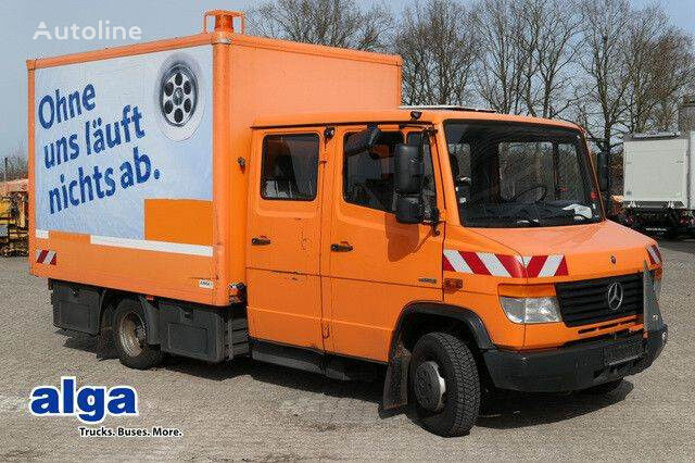 Mercedes-Benz 613 D Vario 4x2, DOKA, 2x AHK, 80tkm, 4. Sitze kamion furgon