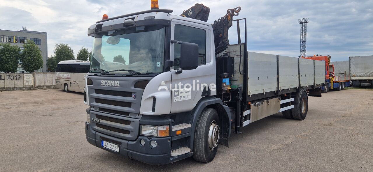 Scania P270 kamion s ravnom platformom