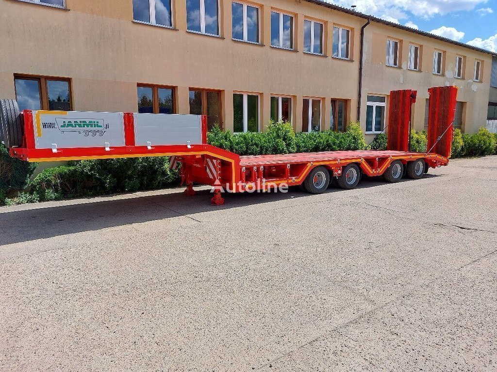 Nova Janmil najazdy hydrauliczne ON STOCK 57 700 kg poluprikolica sa niskom platformom