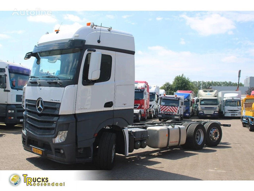 Mercedes-Benz Actros 2545 + EURO 6 + LOW KM + 6x2 kamion šasija
