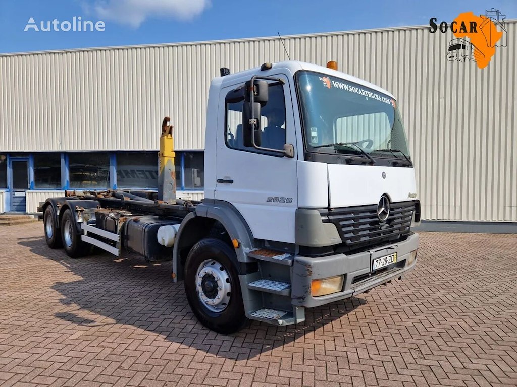 Mercedes-Benz Atego 2628 6x4, Manual gear, full steel suspension kamion šasija