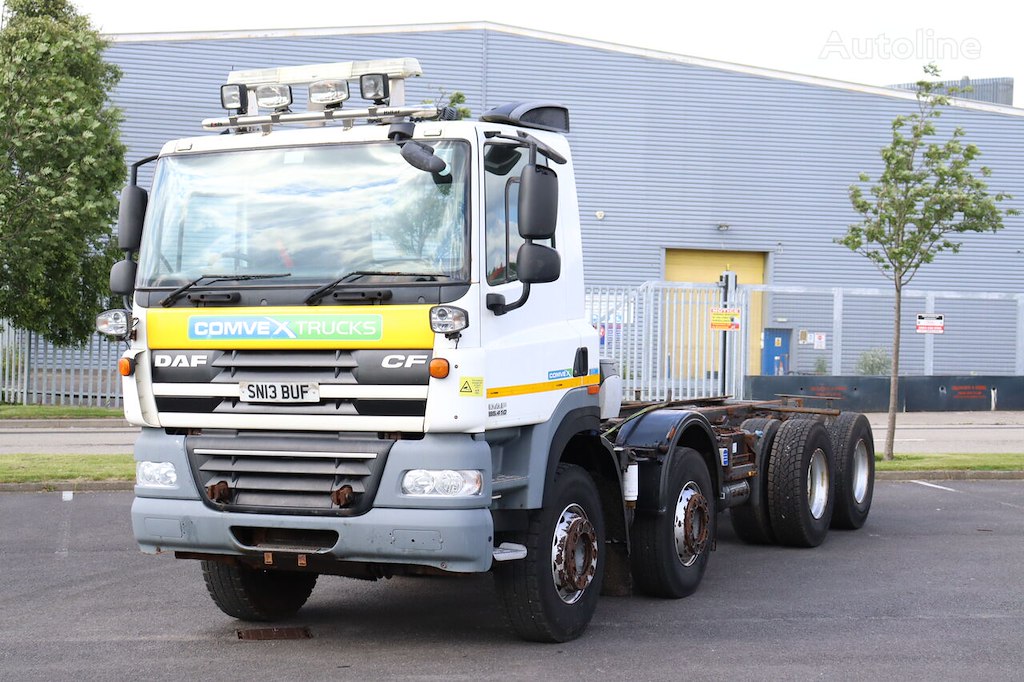 DAF CF85 410 8X4 TIPPER CHASSIS (2013) kamion šasija