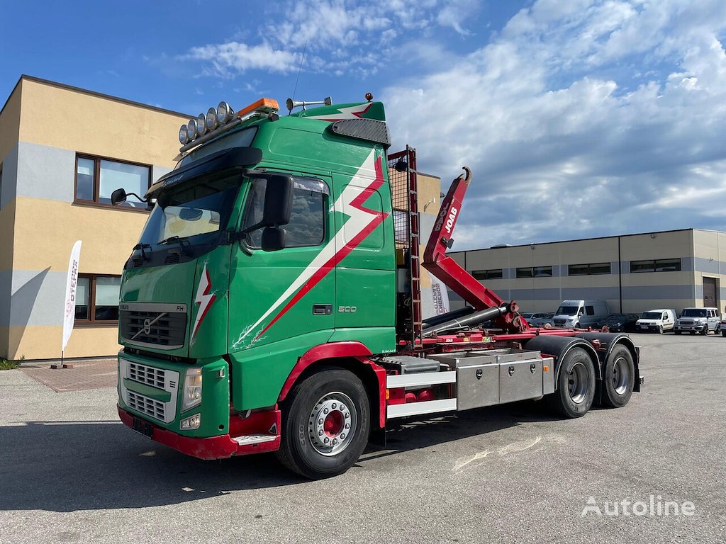 Volvo FH500 6X4 EURO 5 + VEB + HOOKLIFT JOAB L20 kamion rol kiper