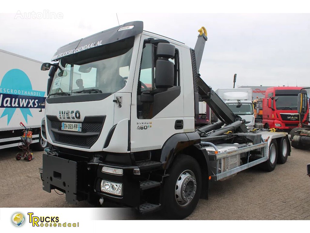 IVECO Stralis 460 + 6x2 full!! + 20t marrel + EURO 6 +RETARDER + 12 IN kamion rol kiper