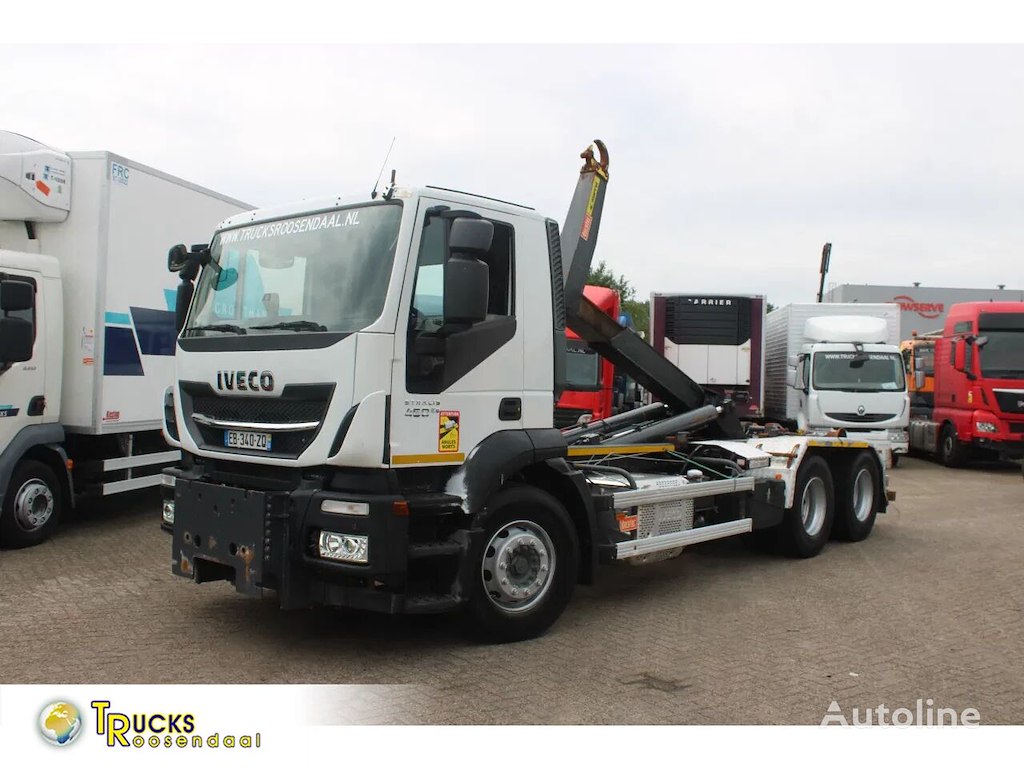 IVECO Stralis 460 + 6x2 + 20t marrel + EURO 6 +RETARDER + 12 IN STOCK kamion rol kiper