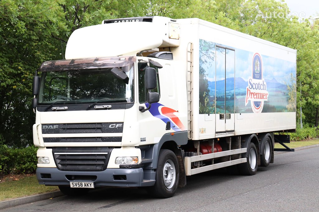 DAF CF85 360 6X2 CARRIER 850 MEAT RAIL FREEZER (2008) kamion hladnjača