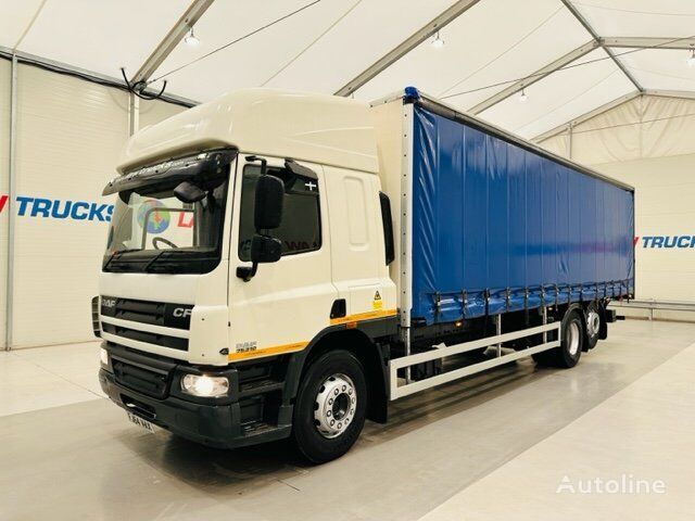 DAF CF75 310 6x2 Rear Lift Sleeper Cab Curtainsider kamion sa klizna zavesa cerada