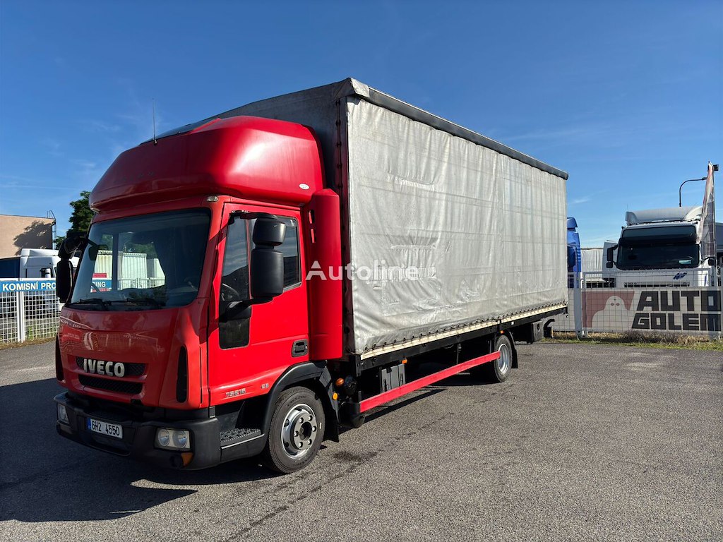 IVECO EuroCargo 75E16 kamion sa klizna zavesa cerada